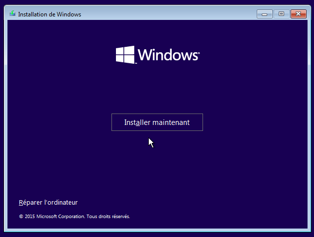 Installer Windows 10 - Guide et tutoriel